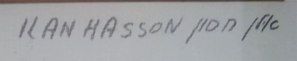 Ilan Hasson - Quadro, Arte em Gravura, Litogravura Assinada - Lenach ...