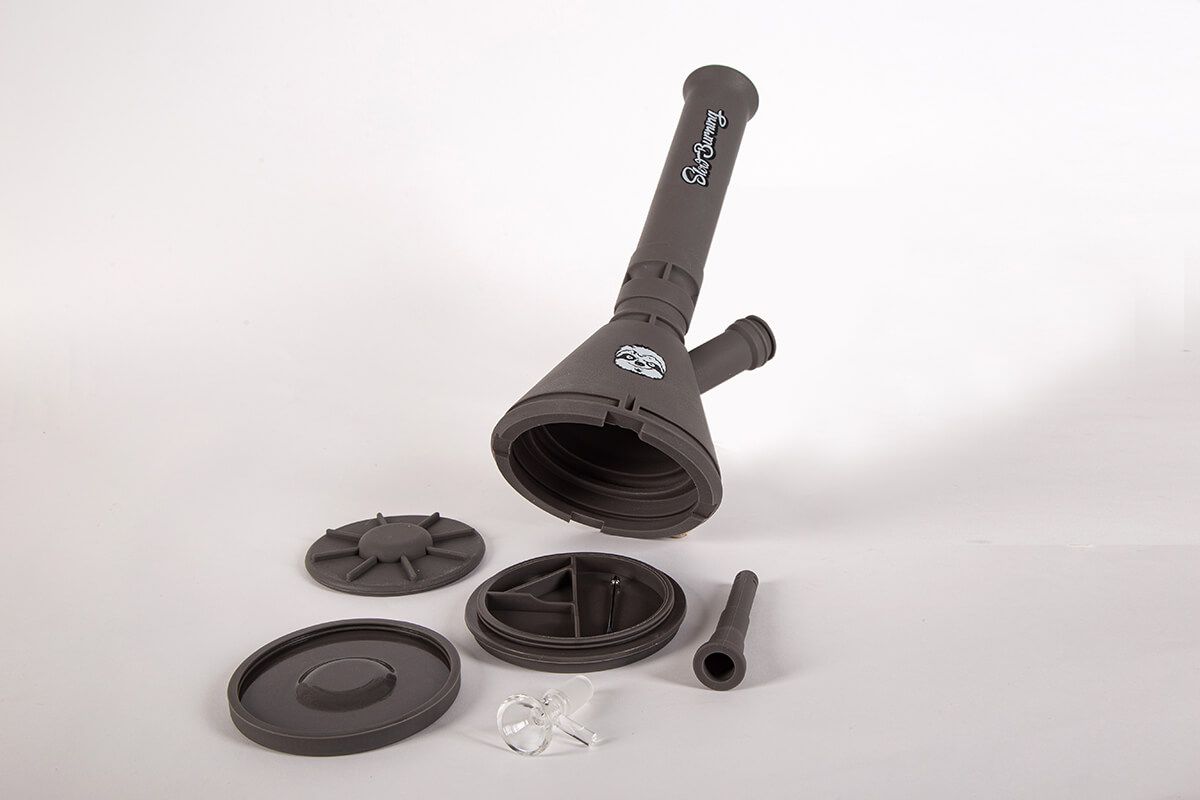 Bong Supreme com Slick de Silicone Slow Burning - Mr.Bob - Mr. Bob Head ...