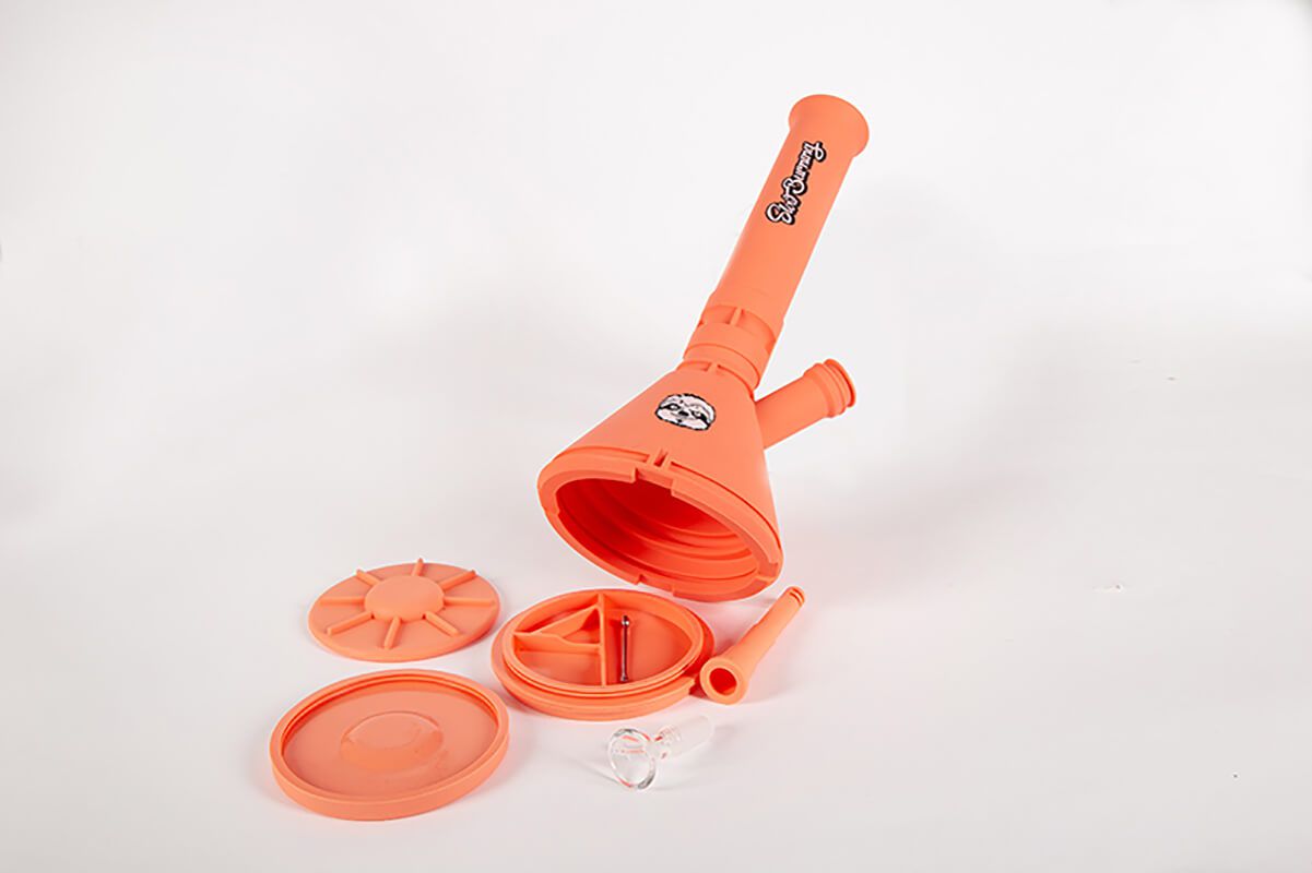 Bong Supreme com Slick de Silicone Slow Burning - Mr.Bob - Mr. Bob Head ...