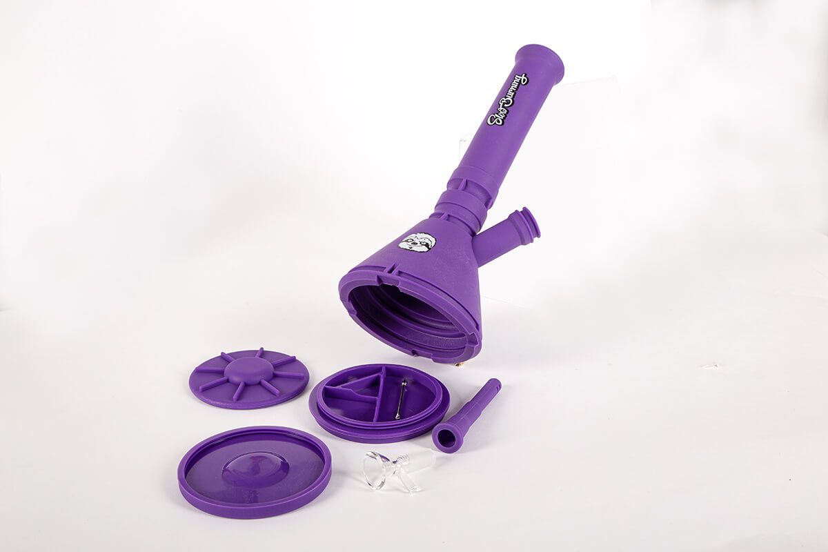 Bong Supreme com Slick de Silicone Slow Burning - Mr.Bob - Mr. Bob Head ...