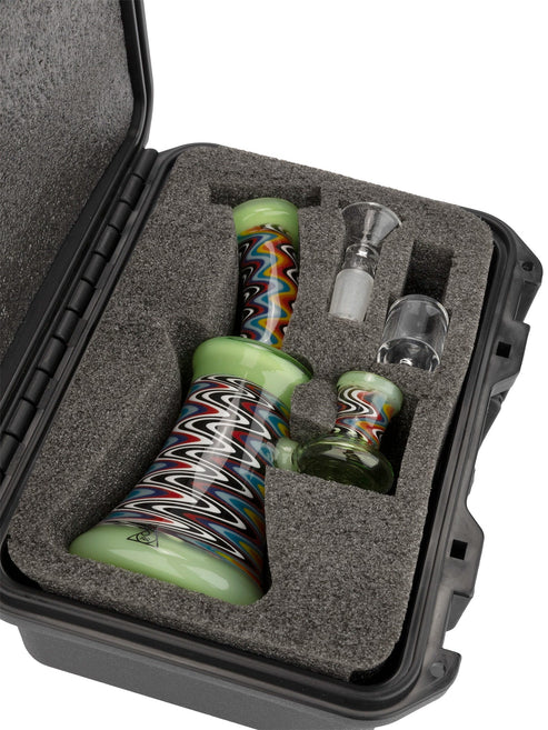 Glass Bong Premium Eclipse Squadafum - Mr. Bob Head Shop e Tabacaria