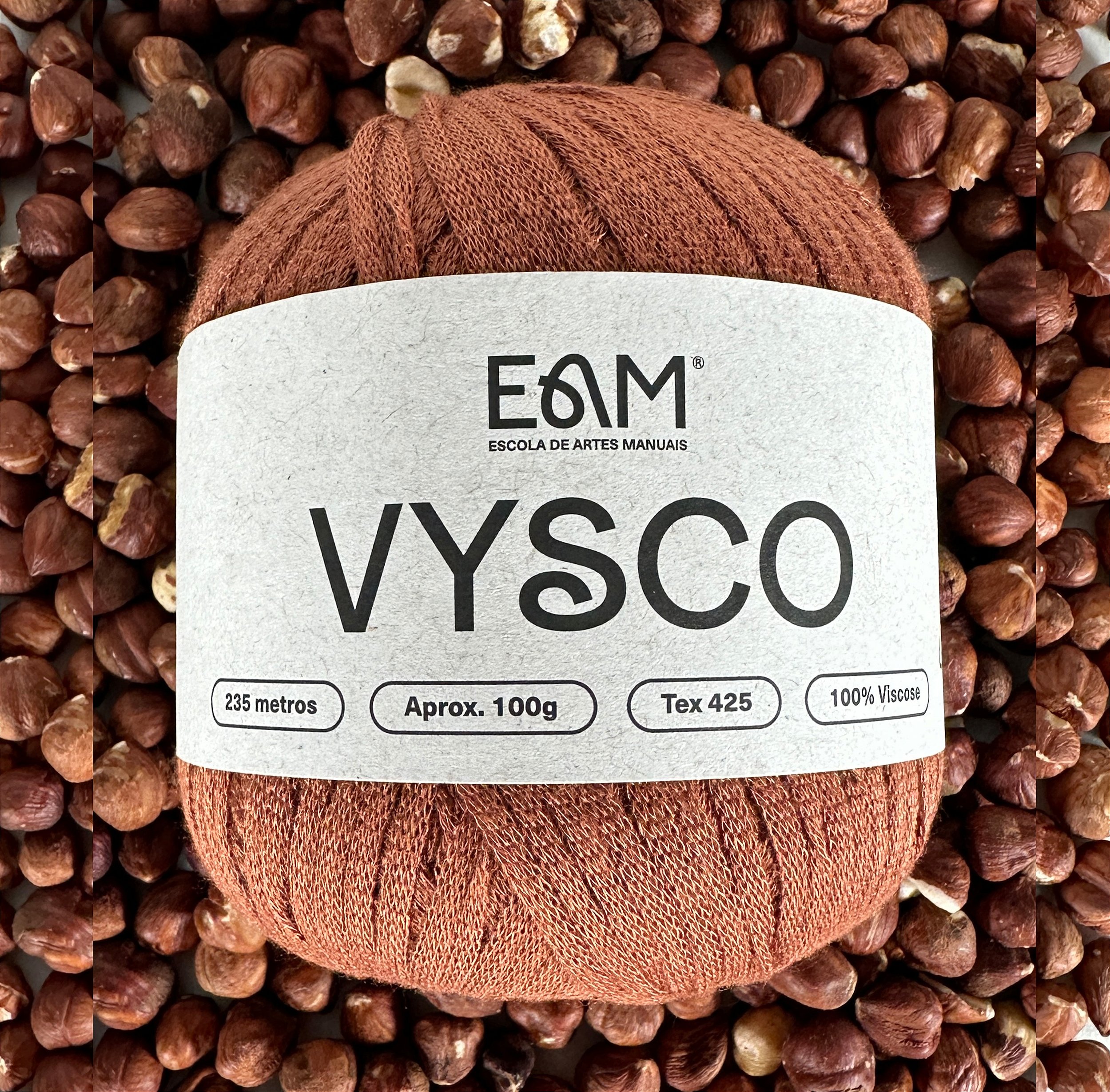 Fio Vysco Avelã - Fio Exclusivo para Crochê e Tricô | Loja EAM - Loja ...