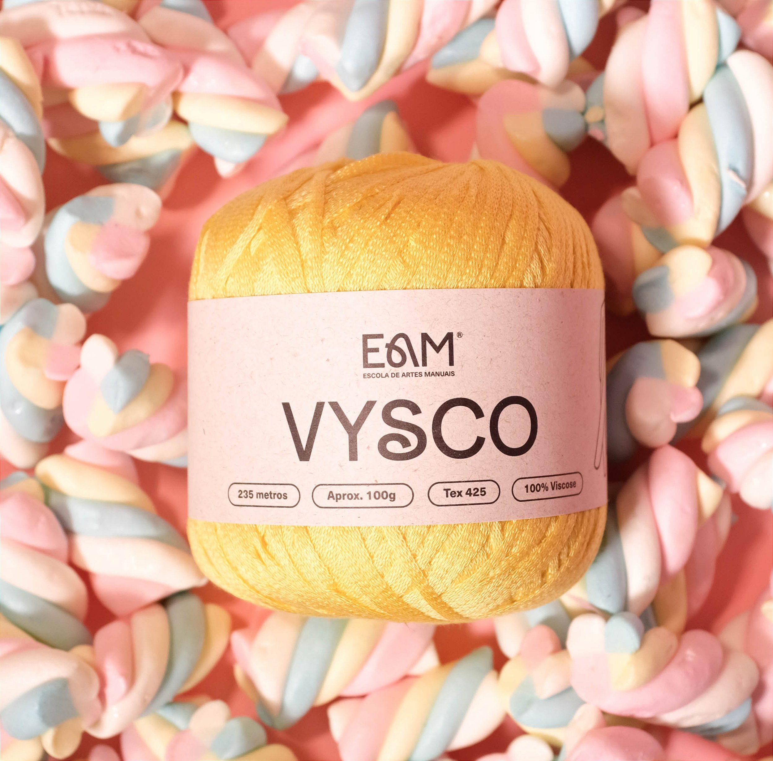 Fio Vysco Maracujá - Fio Exclusivo para Crochê e Tricô | Loja EAM ...