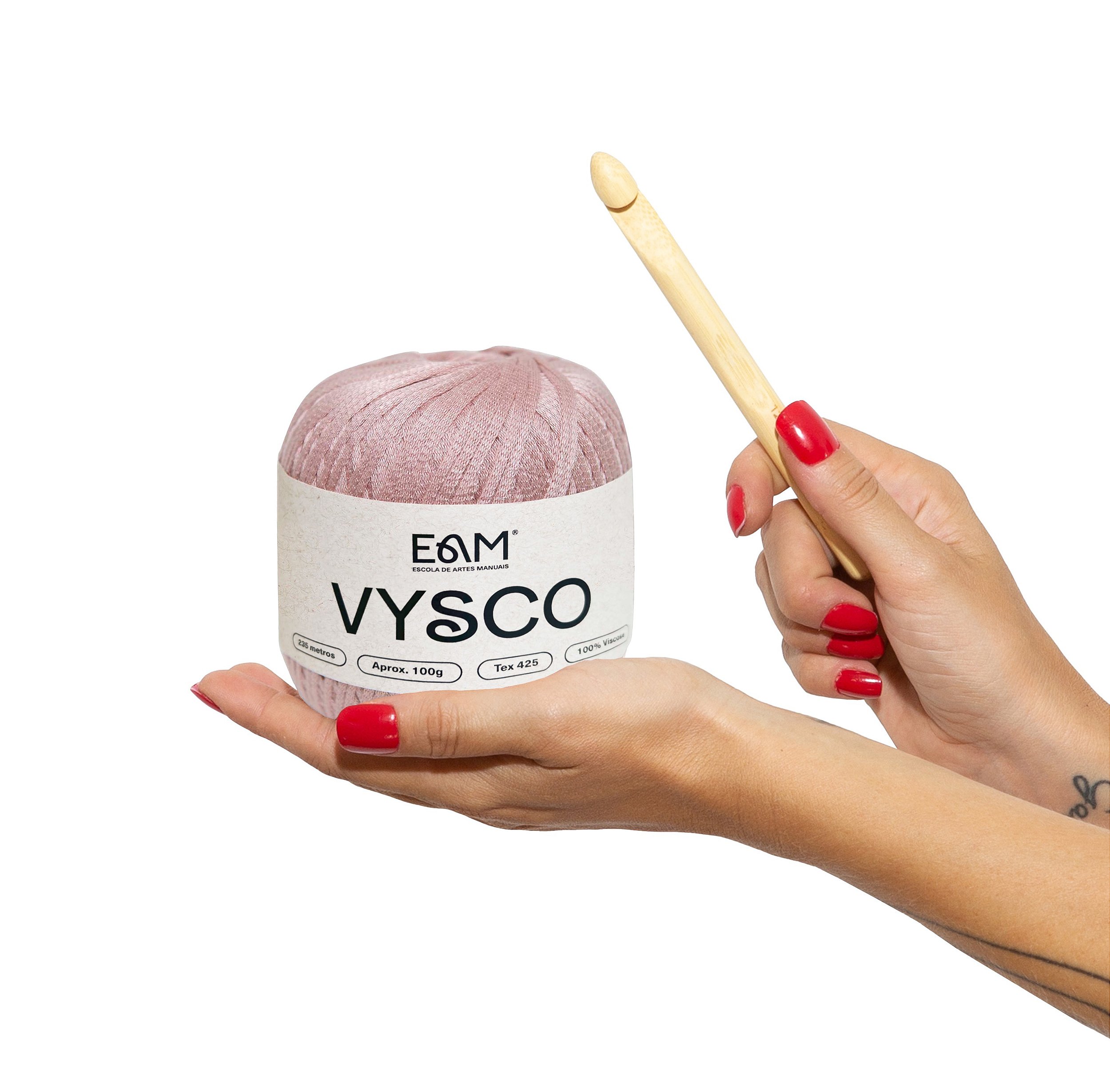Fio Vysco Rose - Fio Exclusivo para Crochê e Tricô | Loja EAM - Loja de ...