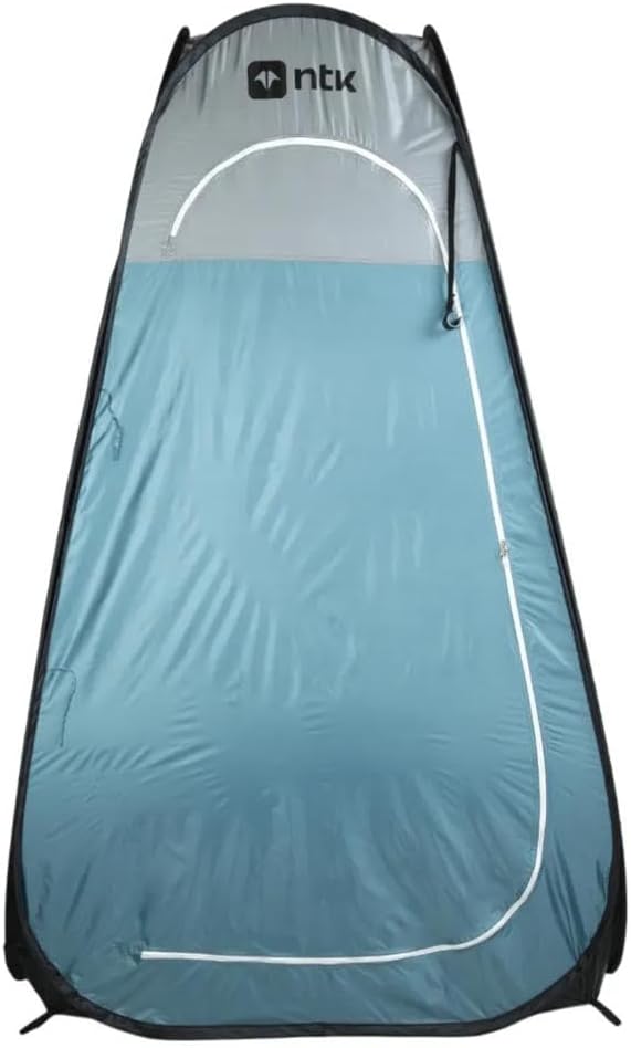 Barraca Trocador Banheiro para Camping Pop Up Nautika Azul/Cinza 1,90m ...