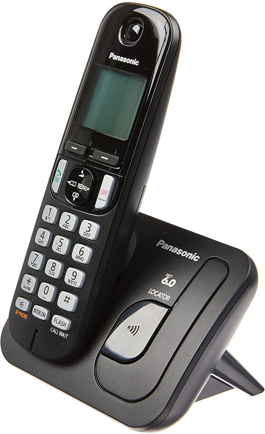 TELEFONE FIXO PANASONIC SEM FIO KX TGC210LBB PRETO - Bem-vindo à Multmaxx