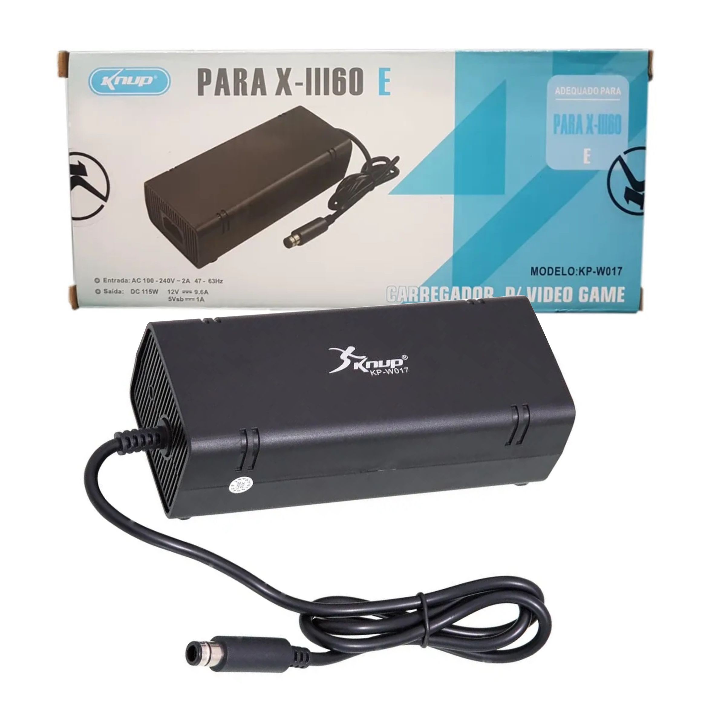 Fonte Xbox 360 Super Slim Bivolt KP-W017 Knup - SL Shop - A melhor loja ...