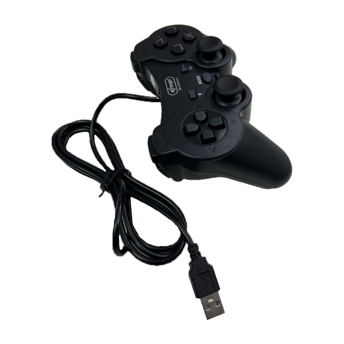 Controle Com Fio Compatível PC Knup KP-CN701/S Preto - SL Shop - A ...