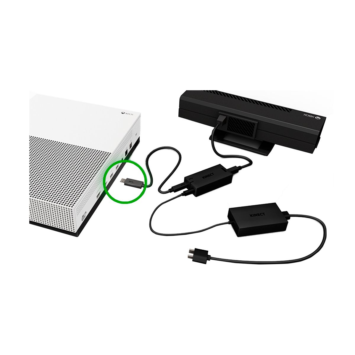 Adaptador Kinect para Xbox One S X e Windows SL Shop A melhor loja de smartphones games acessorios e assistencia tecnica
