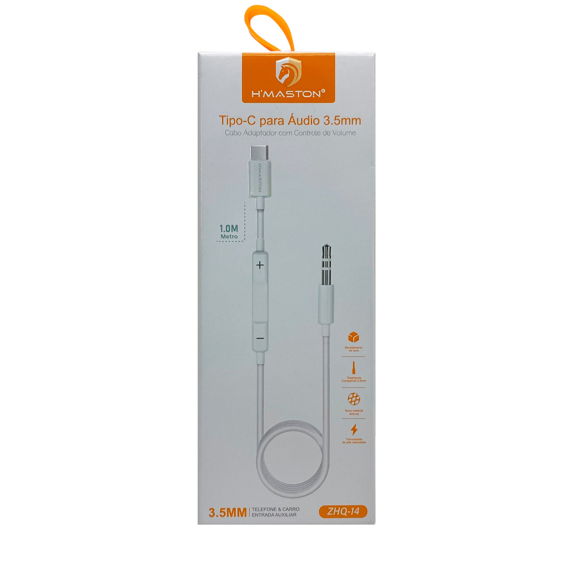 Cabo Adaptador USB-C Macho para P2 3.5mm Macho - SL Shop - A melhor ...