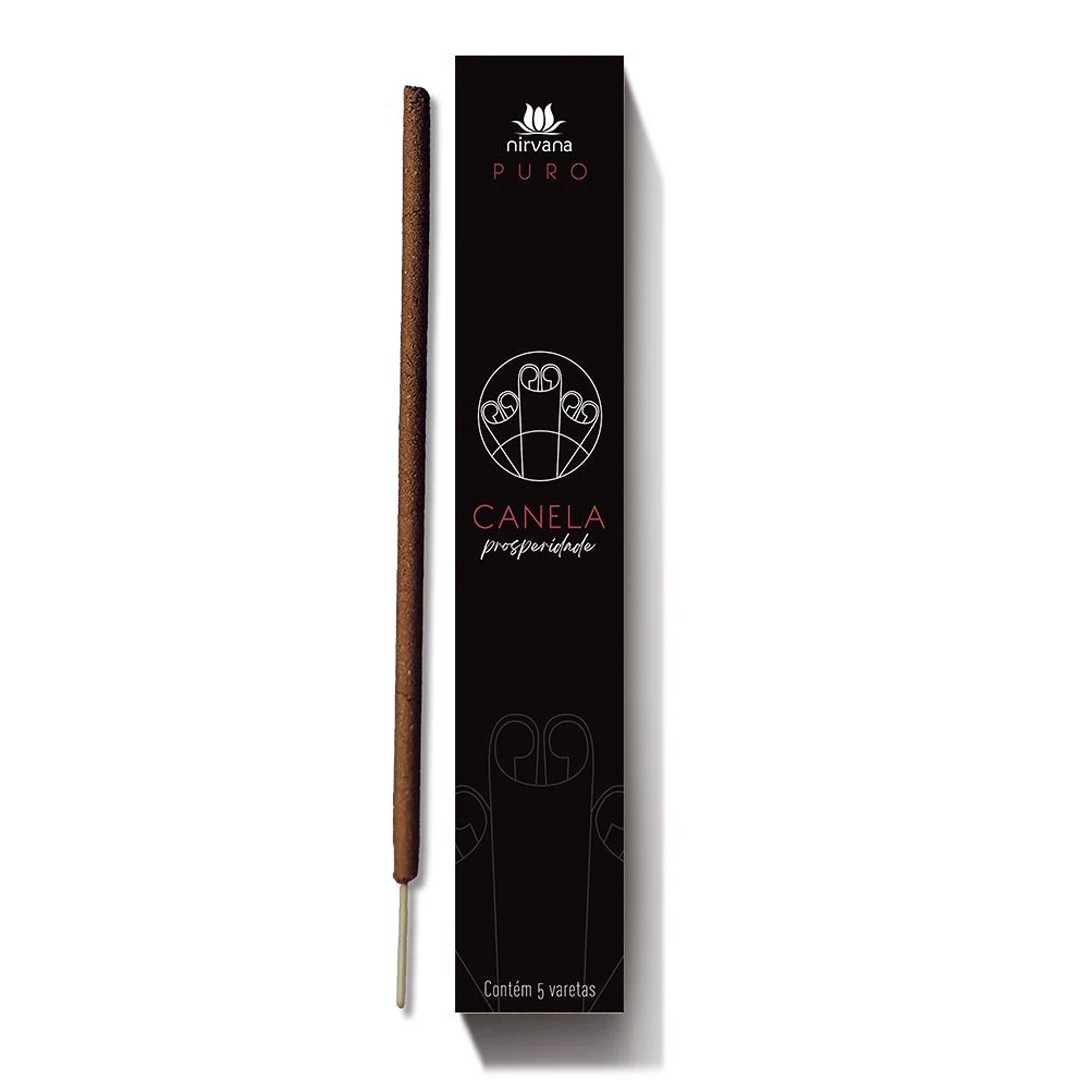 Incenso Nirvana Puro - Canela - Lotus Loja