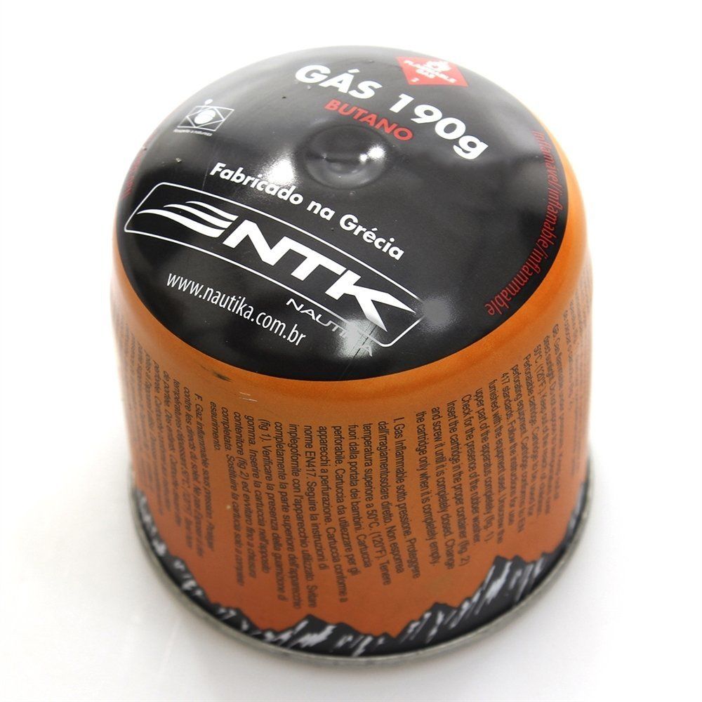 Cartucho de Gás 190g - Nautika - Loja de Camping Aventura - Artigos de ...