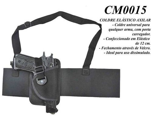 Coldre Axilar com Elastico - Cia Militar - Loja de Camping Aventura ...