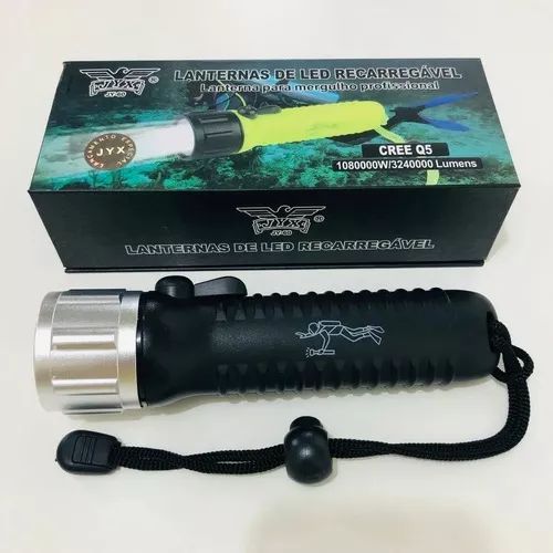 Lanterna de Mergulho JY-60 - JWS - Loja de Camping Aventura - Artigos de Camping, Pesca e Lazer ...