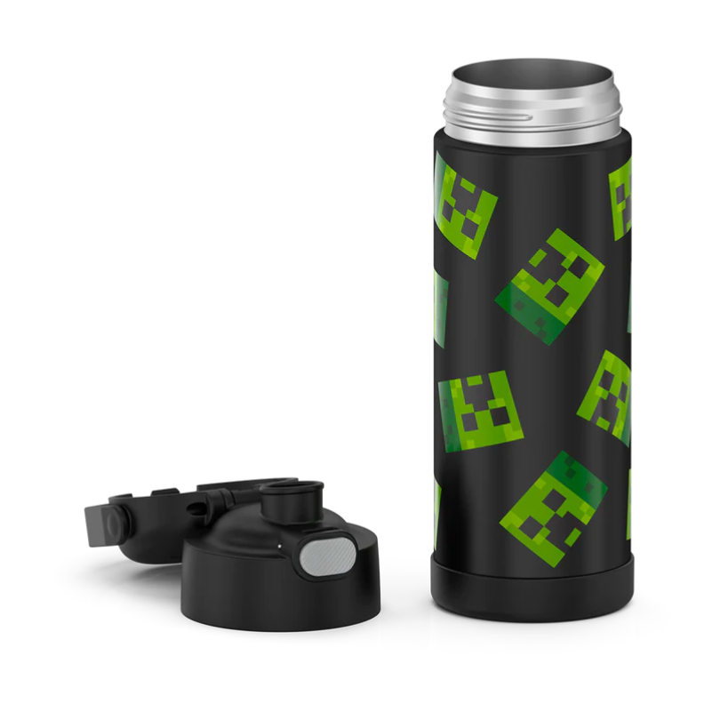 GARRAFA THERMOS 470ML - MINECRAFT - Thais Cristina Coutinho Talim
