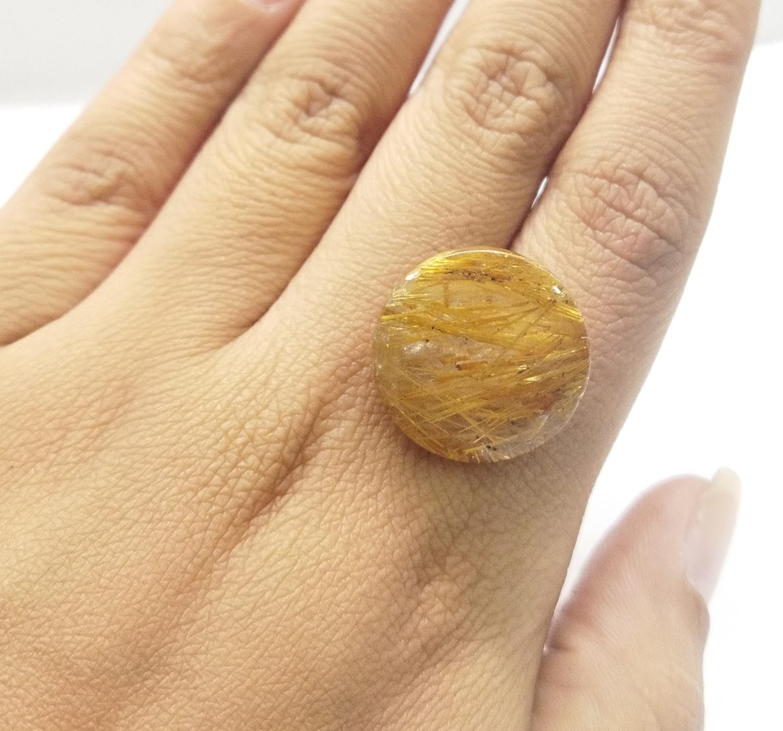 Quartzo Diverso Rutilo Dourado Redondo - Kenede Pedras - Venda de ...