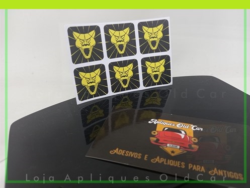 Selos Emblema Puma Capa do Cinto de Segurança - Adesivos e Apliques ...