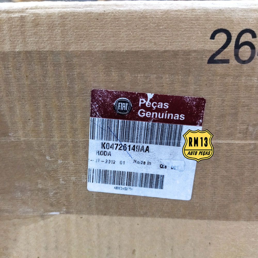 Roda Aço Estepe Aro 17 MOPAR K04726149AA 4726149AA Original - RM 13 ...