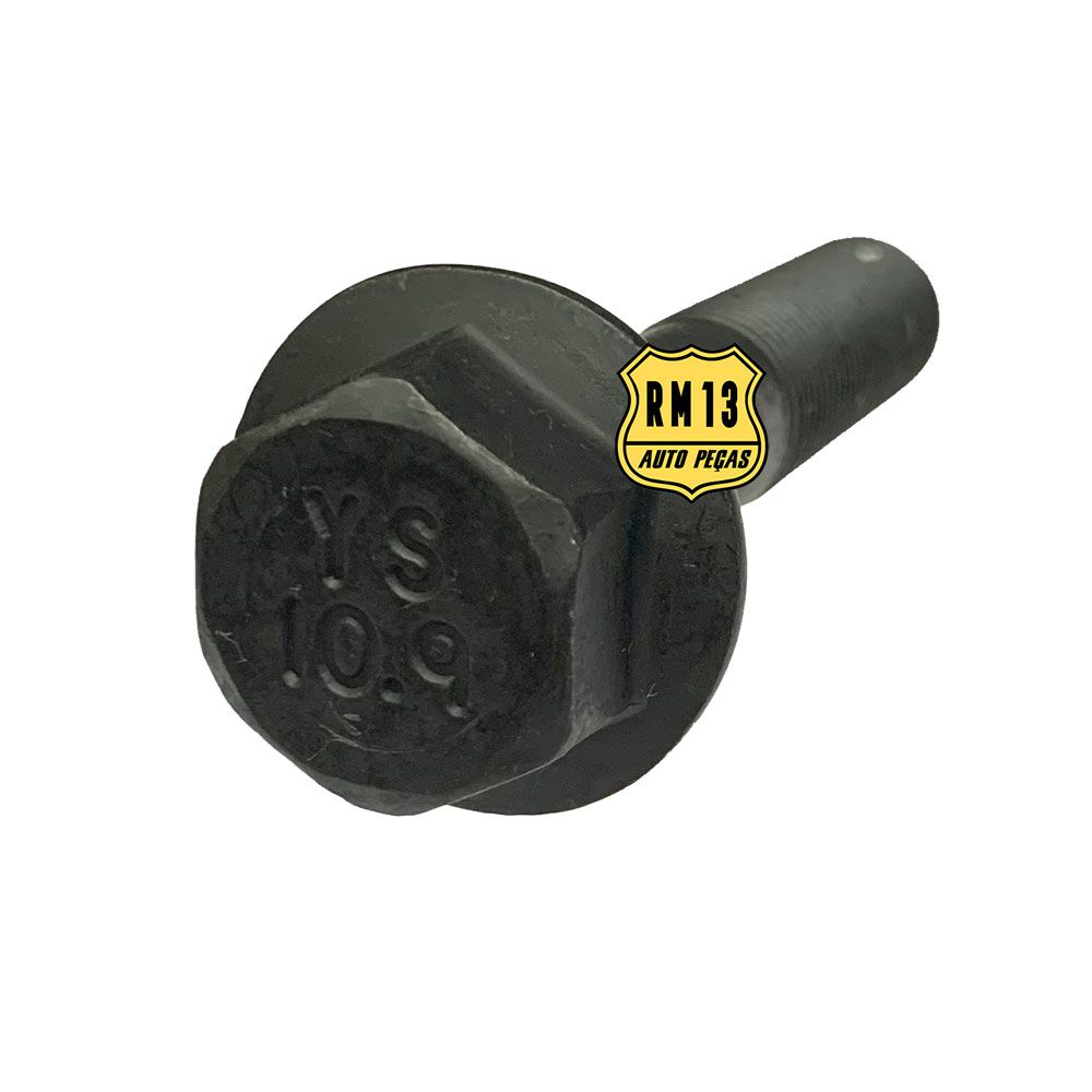 Parafuso Polia Virabrequim S10 Nova 12625900 Rosca Esquerda - RM 13 ...