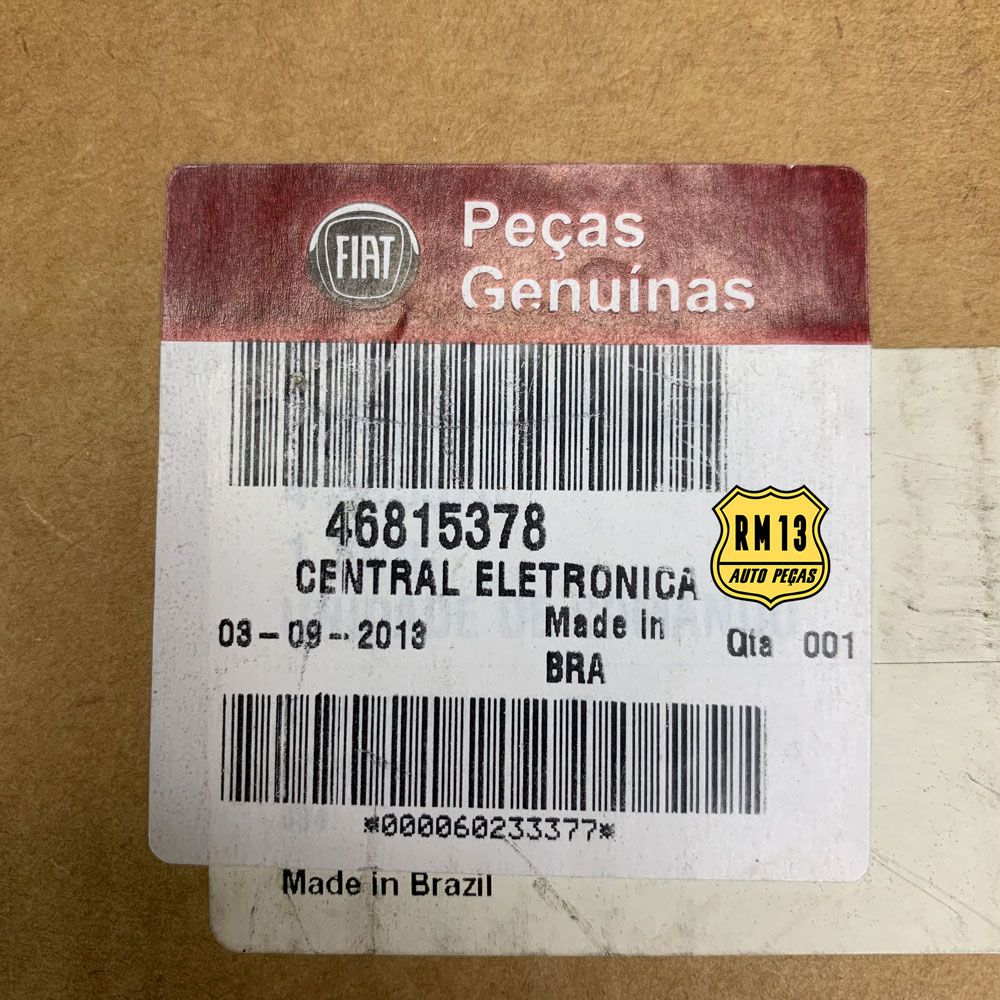 Modulo Central Injeção Palio Siena 1.3 16V 02a03 0261207104 - RM 13 ...