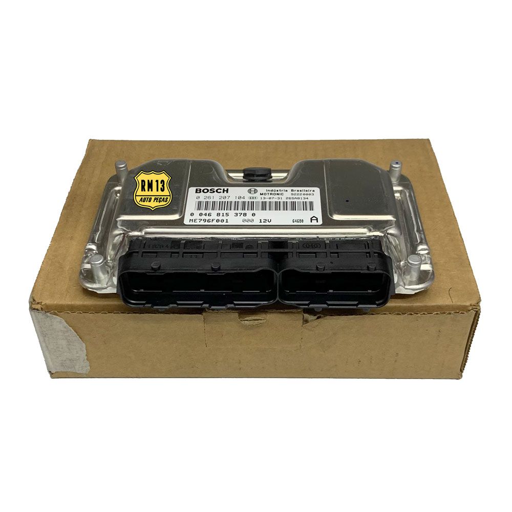 Modulo Central Injeção Palio Siena 1.3 16V 02a03 0261207104 - RM 13 ...