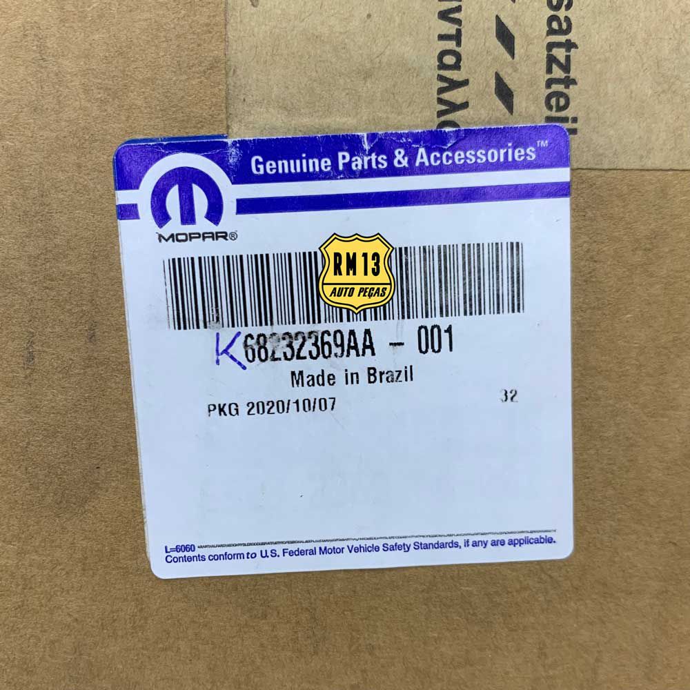Ventoinha Ventilador Inter Wrangler 14a18 Genuína 68232369AA - RM 13 ...