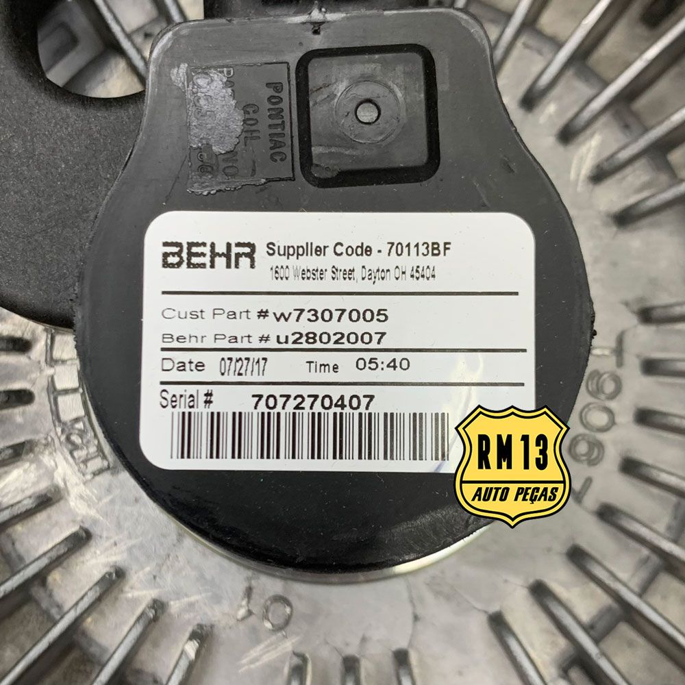 Polia Embreagem Viscosa RAM 2.500 10a12 6.7 68155609AB - RM 13 Auto Peças