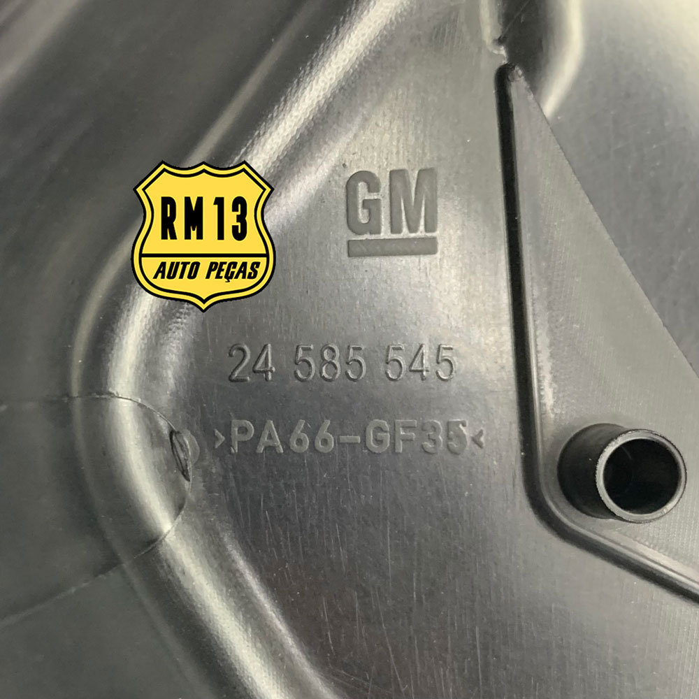 Tampa Traseira Cambio Plástica Genuína GM F17 24585545 - RM 13 Auto Peças