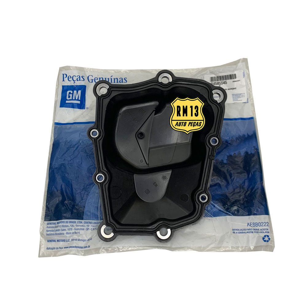 Tampa Traseira Cambio Plástica Genuína GM F17 24585545 - RM 13 Auto Peças