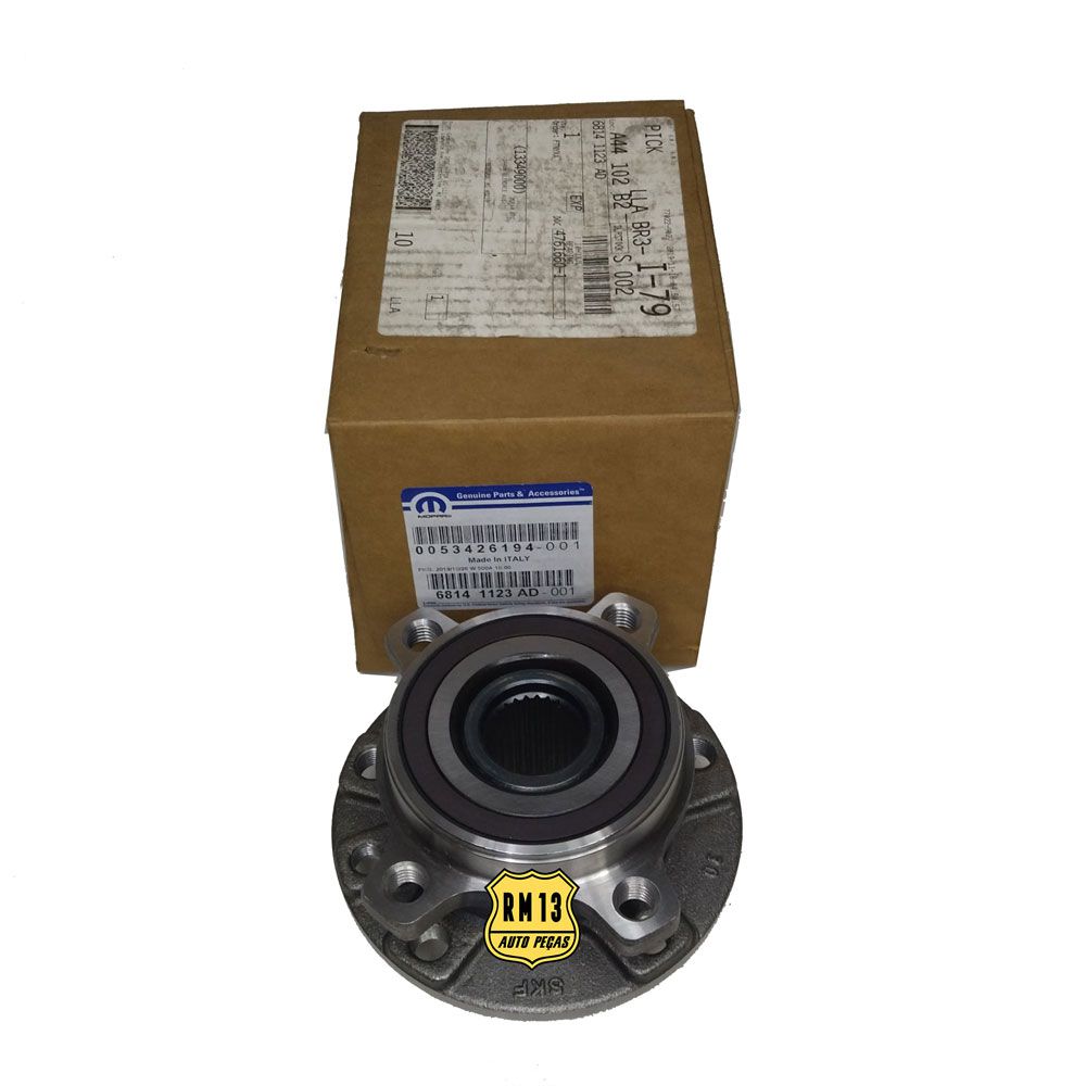 Cubo Roda Dianteiro Mopar 53426194 68141123AB 68141123AC - RM 13 Auto Peças