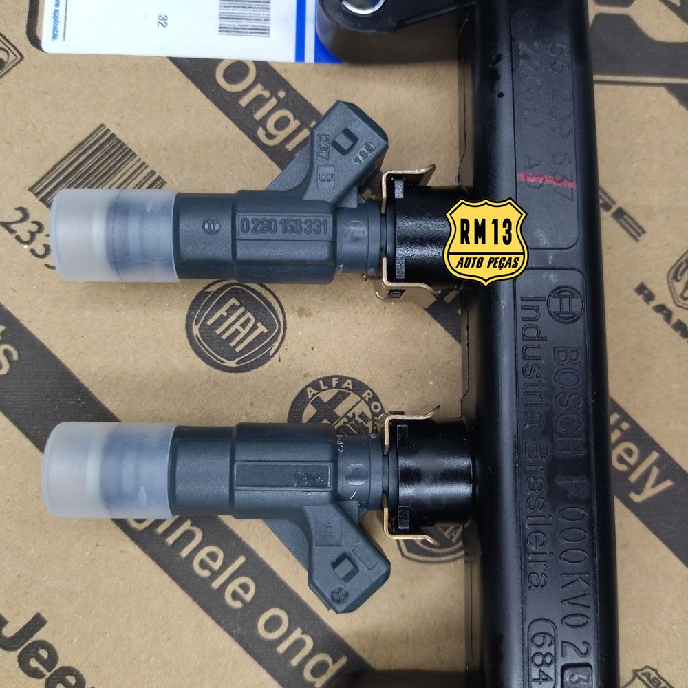 Flauta 4 Bicos Idea 1.4 Flex Após 11 0280156331 F000KV0234 - RM 13 Auto ...