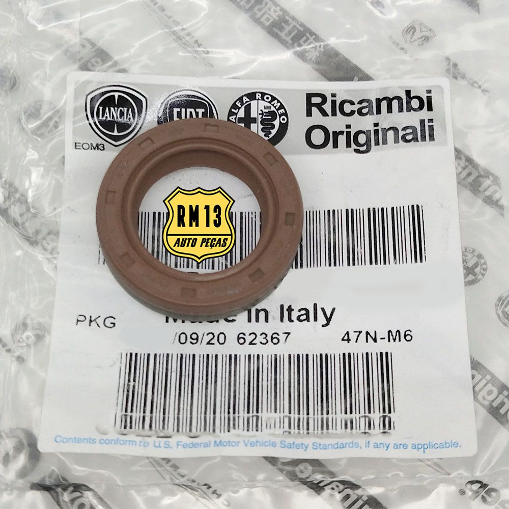Retentor Haste Trambulador FIAT C514 55250937 Genuino - RM 13 Auto Peças