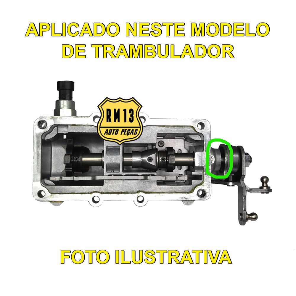 Retentor Trambulador Seletor Cambio Toro 2.0 Manual 6Marchas - RM 13 ...