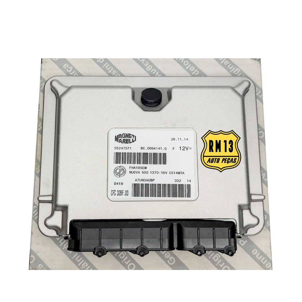 Modulo Central Cambio Dualogic FIAT 500 1.4 16V 55247371 - RM 13 Auto Peças