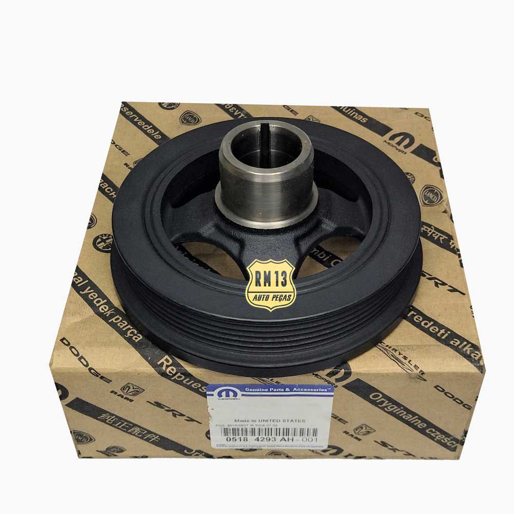 Polia Virabrequim Damper Mopar 5184293AC 5184293AG 5184293AH - RM 13 ...