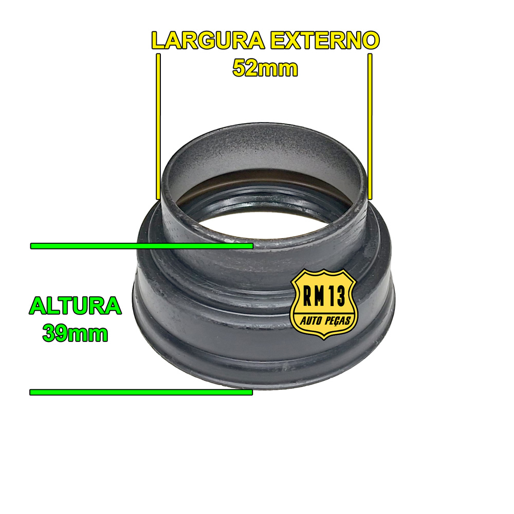 Alojamento + Retentor Cambio MQ200 Fox Polo Spacefox Up Genu - RM 13 ...
