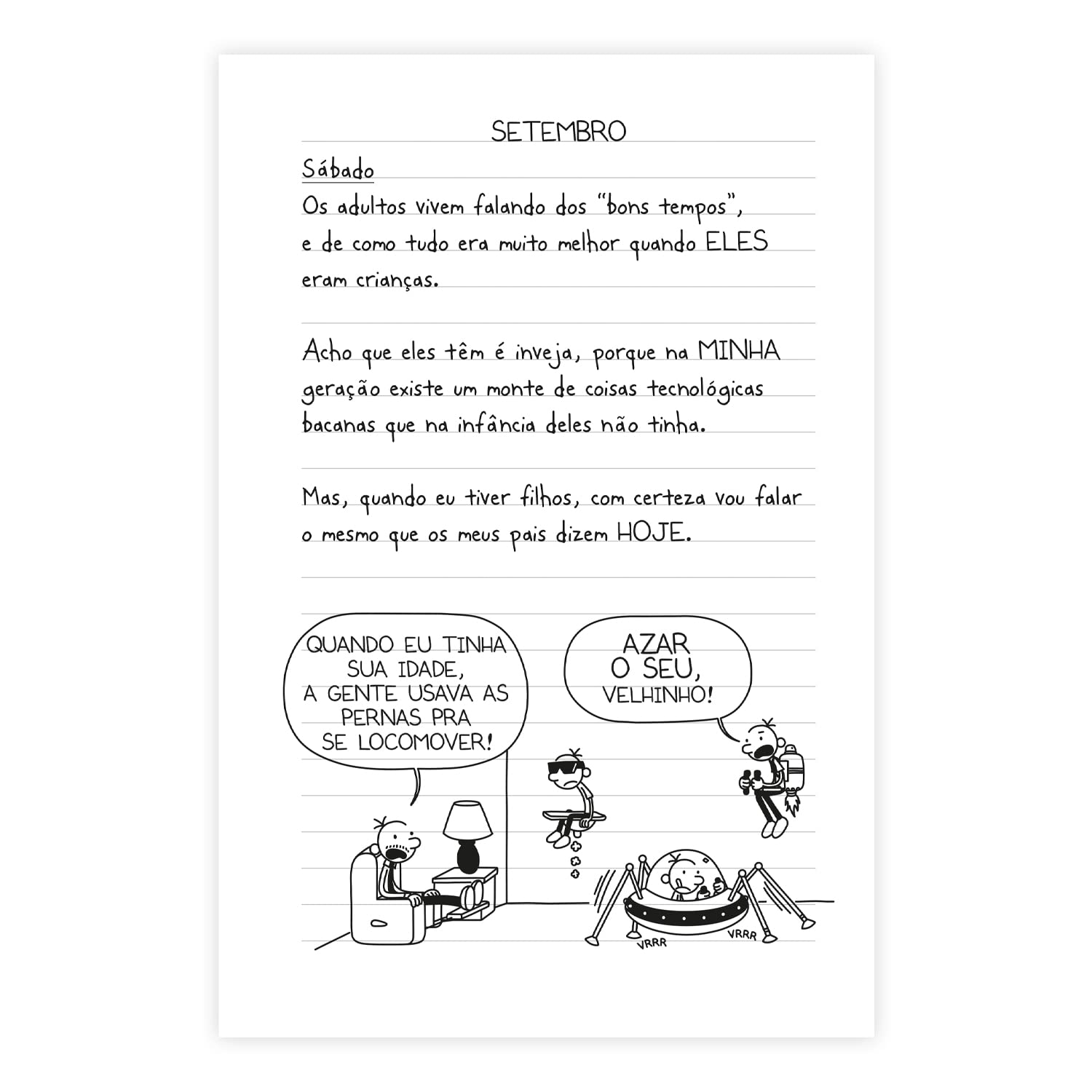 Diario De Um Banana: Bons Tempos − Kinney, Jeff - Movimento Literário ...
