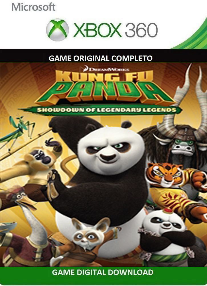 Kung Fu Panda Xbox 360 Game Licença Digital - ADRIANAGAMES