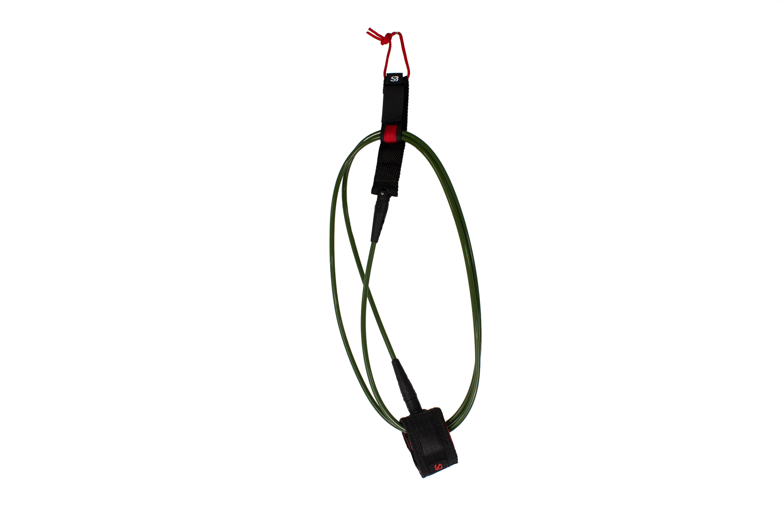 Leash Surf SILVERBAY PRO SLIM / REGULAR 6' 6mm - Militar - Silverbay ...