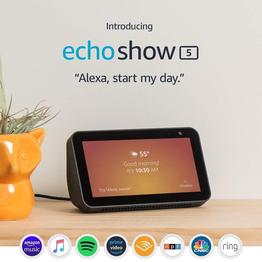 Echo Show 5 Amazon Smart Display C/ Alexa 5.5" - Ciclone Magazine ...