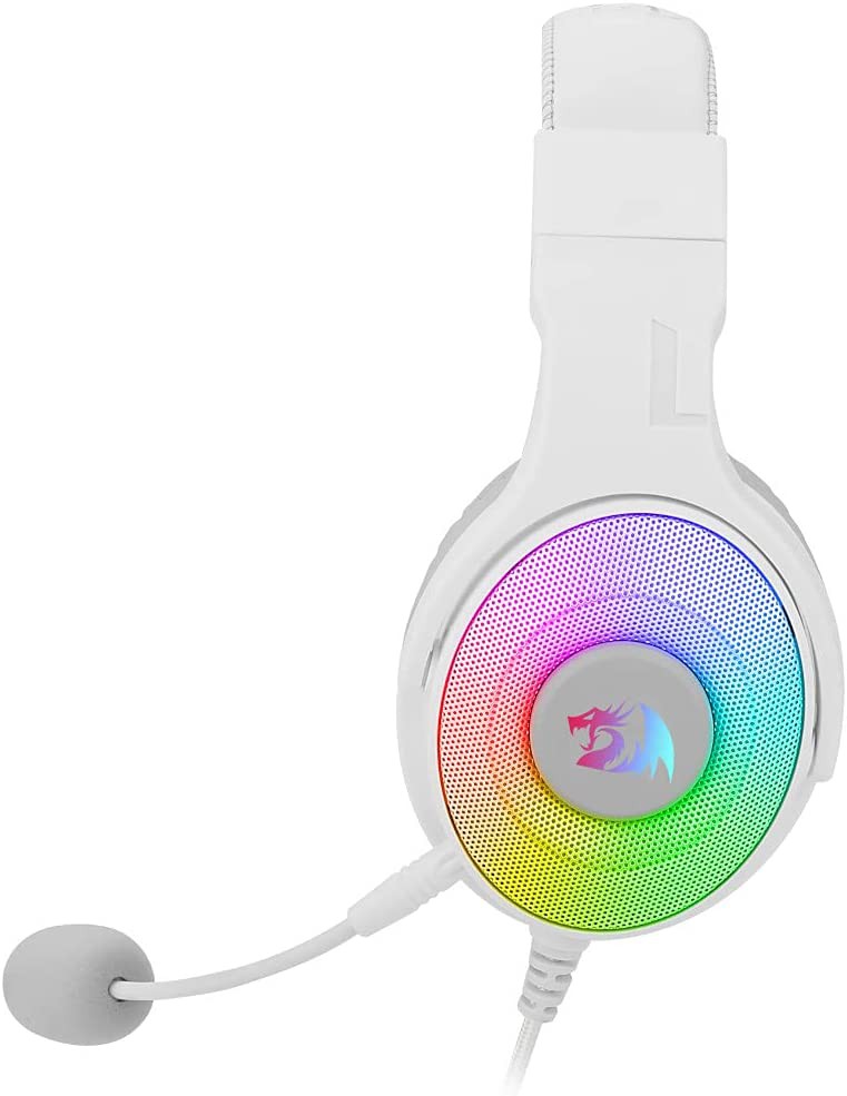 Headset Gamer Redragon Pandora RGB H350RGB Branco - Ciclone Magazine ...