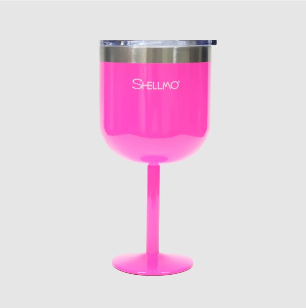 Taça Térmica Shellmo 530ml Pink - Ciclone Magazine - Tudo para você