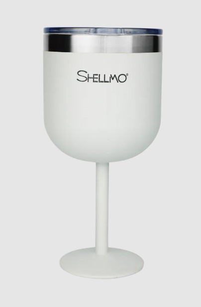 Taça Térmica Shellmo 530ml Branco - Ciclone Magazine - Tudo para você