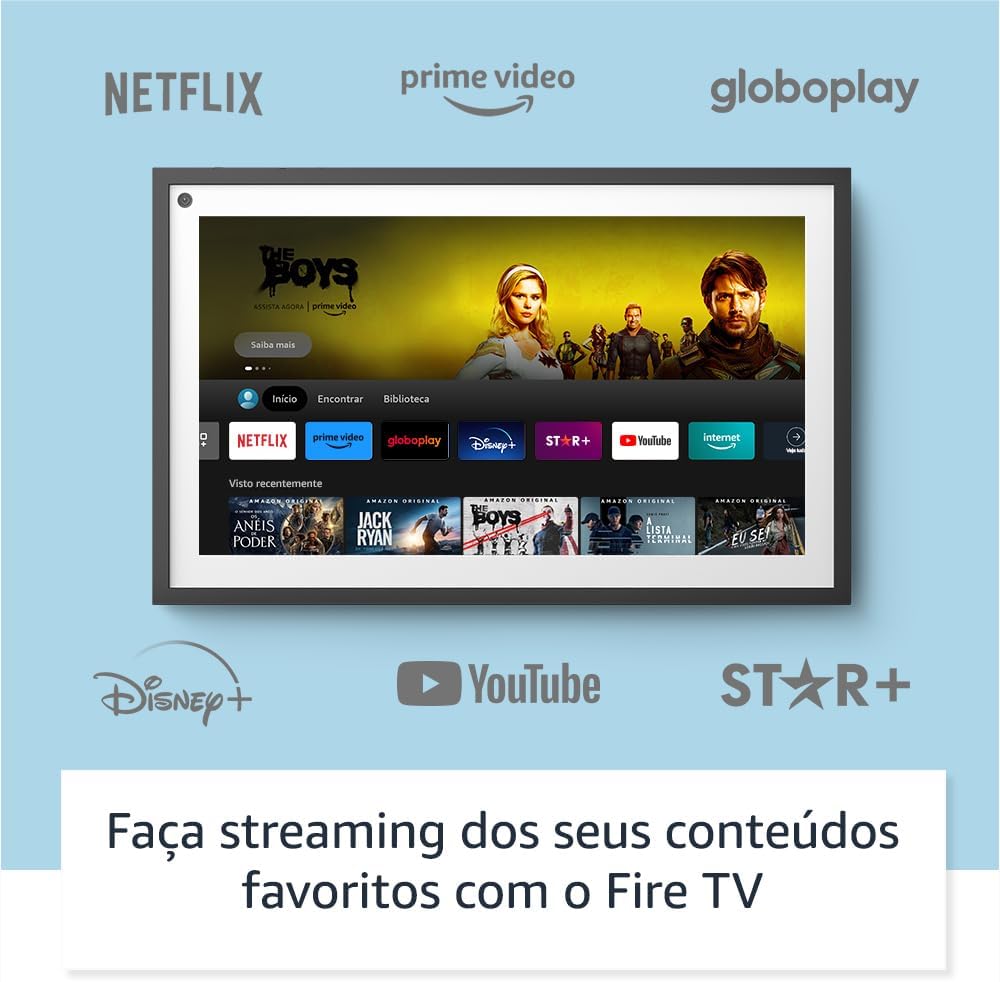 Echo Show Alexa 15 Smart Display Full HD de 15,6" - Ciclone Magazine - Tudo para você