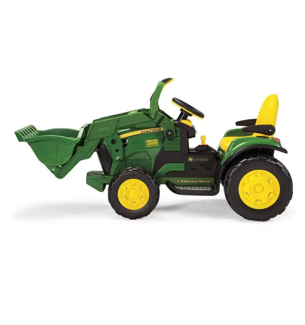 Trator Peg Perego John Deere Ground Loader 12V - BR68 - Ciclone ...
