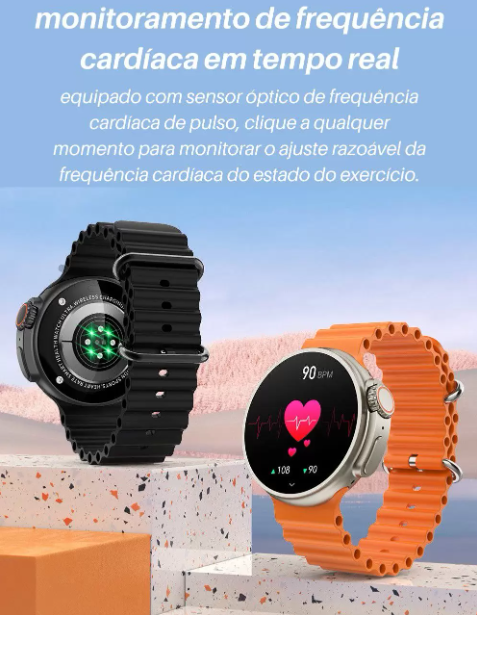 Relógio Smartwatch Microwear Ultra Pro 9 Preto - Ciclone Magazine ...