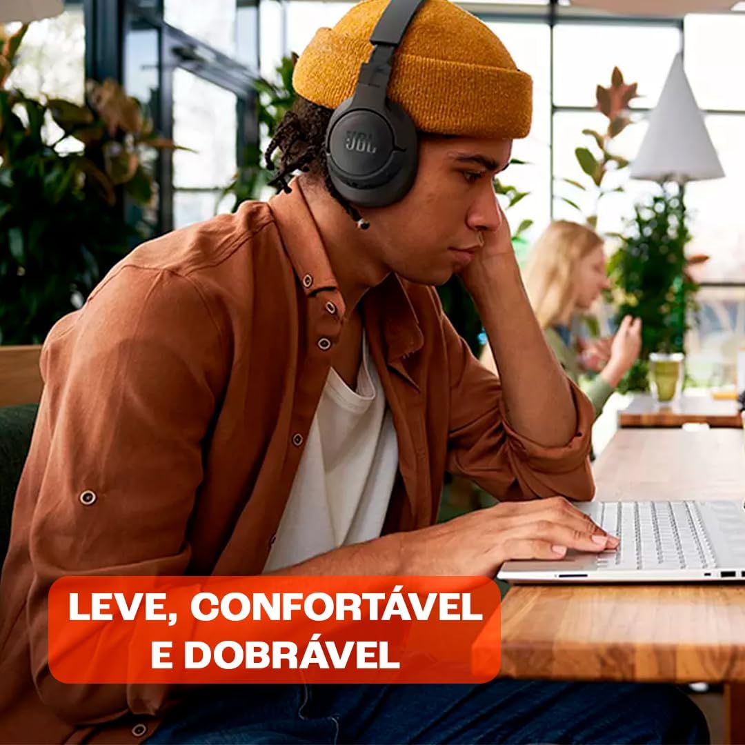 Fone de Ouvido JBL T770 NC Bluetooth Cancelamento de Ruído - Preto ...