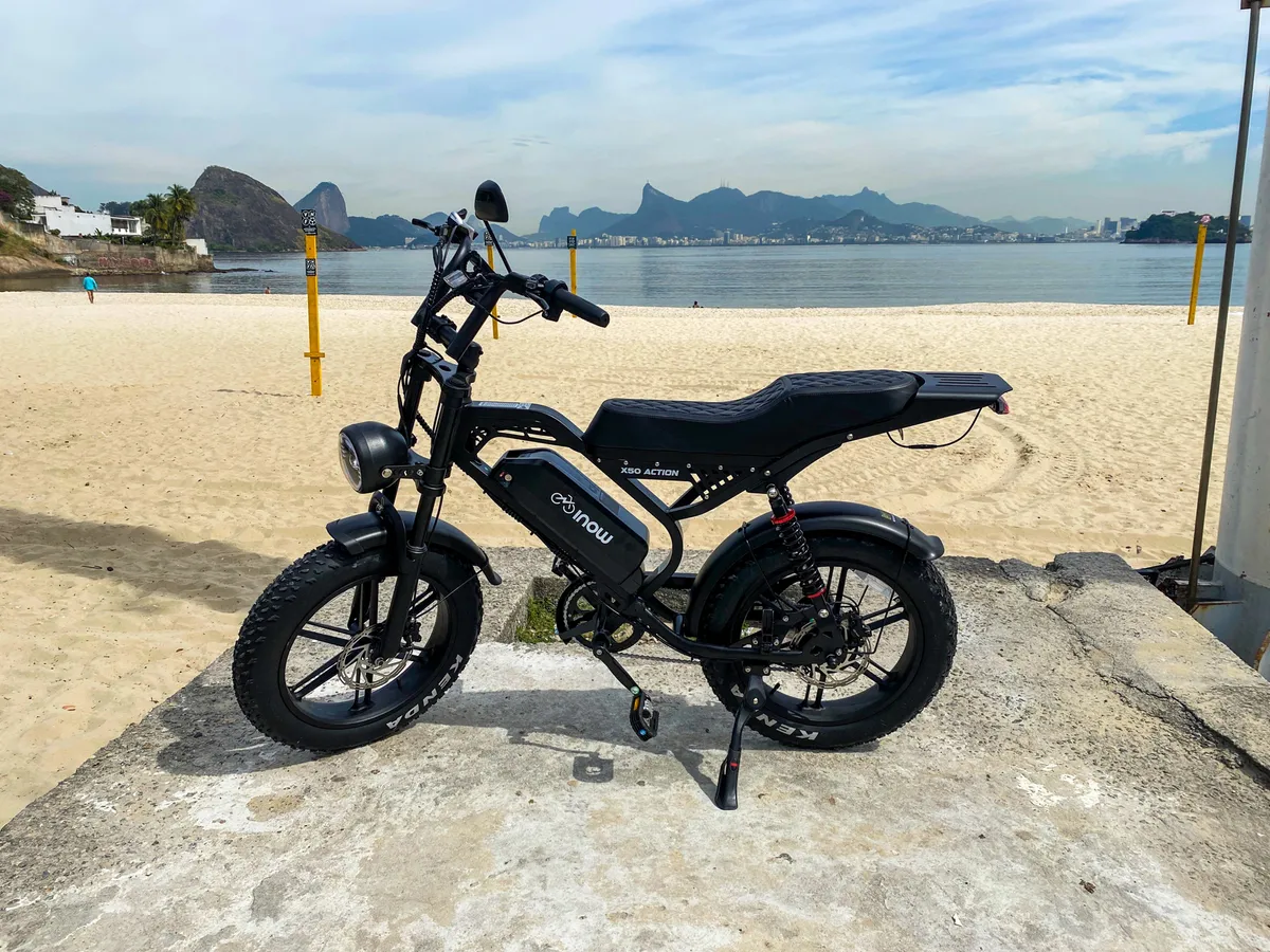 Bicicleta Elétrica Inow X50 Action PRO 1000w - Preta - Ciclone Magazine ...