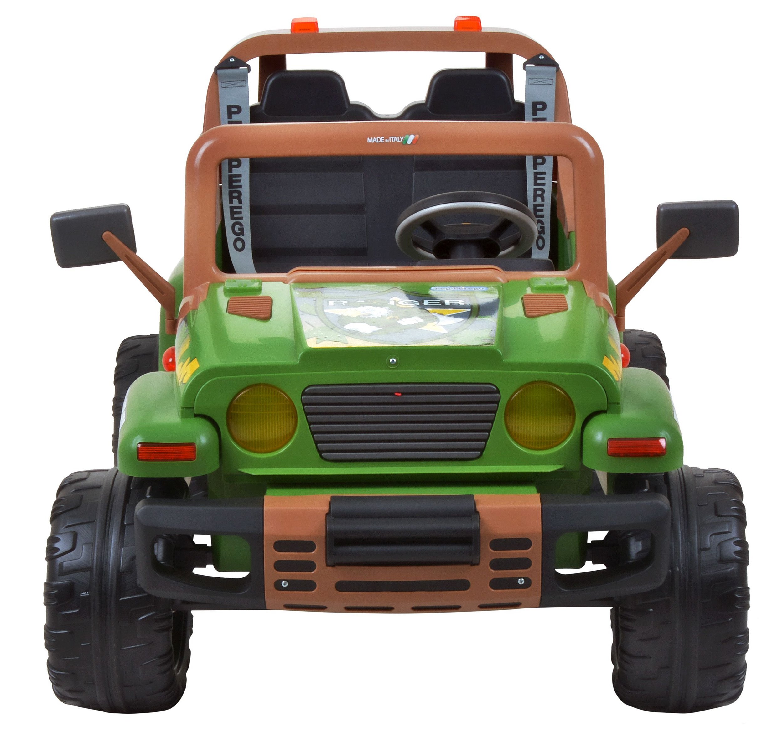 Jeep Ranger Peg Perego 12v Verde 92592 - Ciclone Magazine - Tudo para você