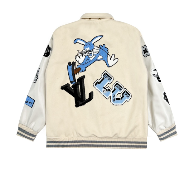 Jaqueta LOUIS VUITTON Blouson Varsity Multi-Patches Mixed - Encomenda ... Jaqueta LOUIS VUITTON Blouson Varsity Multi-Patches Mixed - Encomenda ...